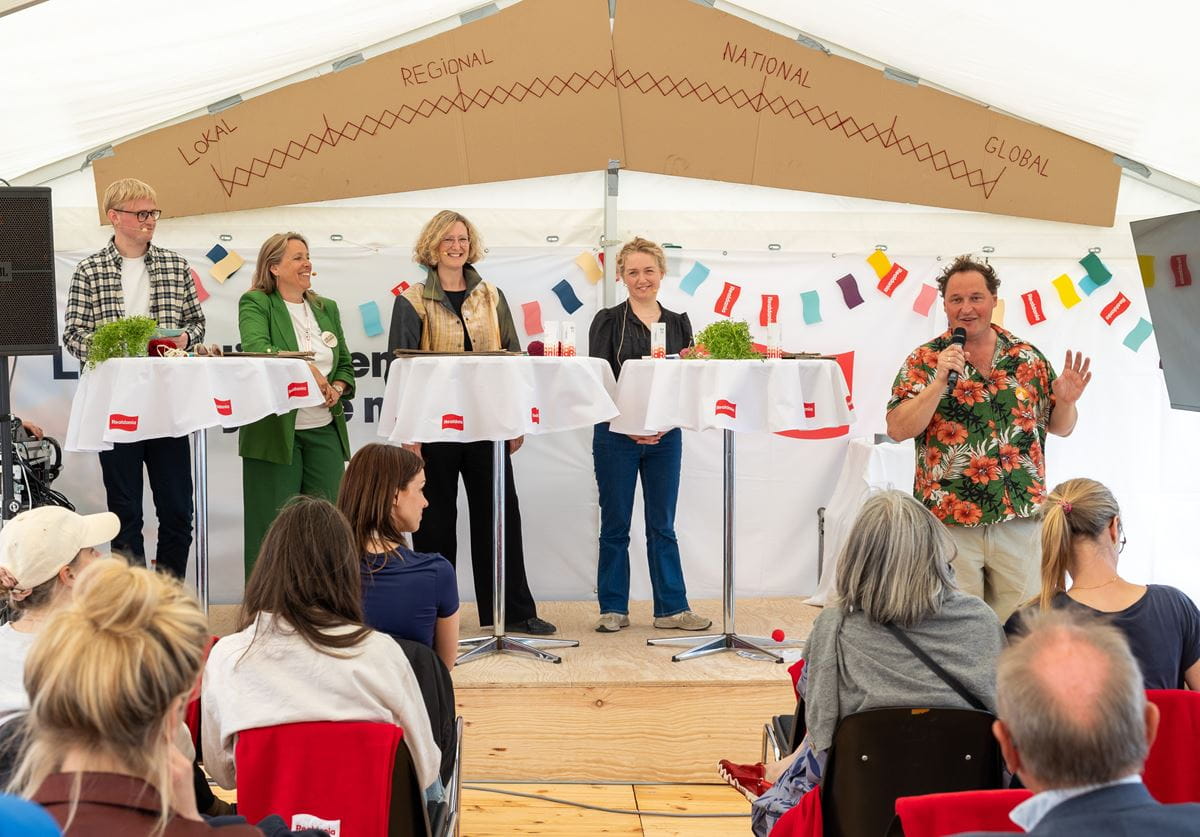 Pitch jeres ide: Hold et event i Realdanias telt på Folkemødet