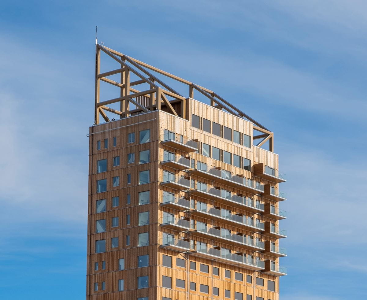 Brandtest skal bane vejen for mere træ og biogene materialer i etagebyggeri